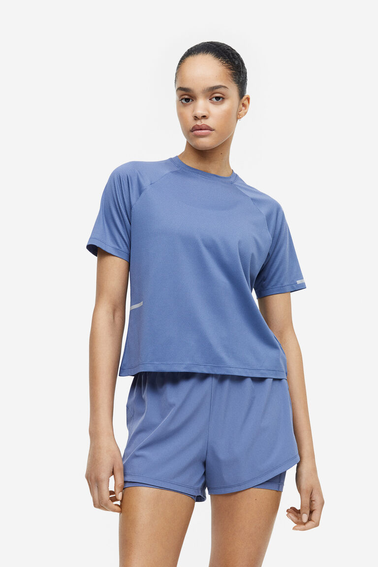 DryMove™ Double-layered running shorts