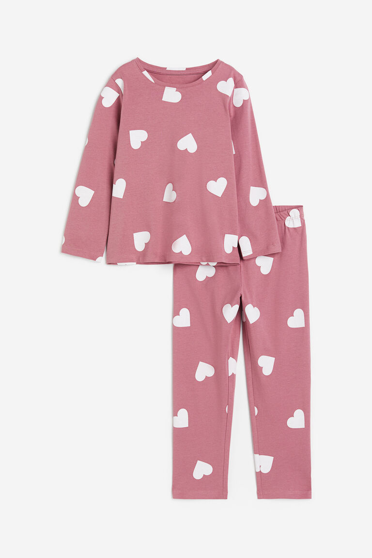 Cotton jersey pyjamas