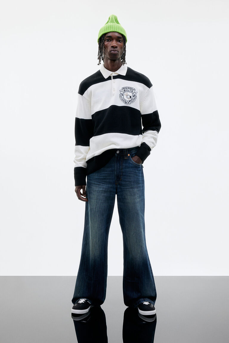 Bootcut Loose Jeans