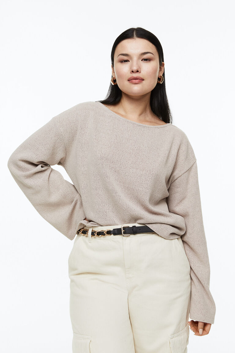 Boxy jumper