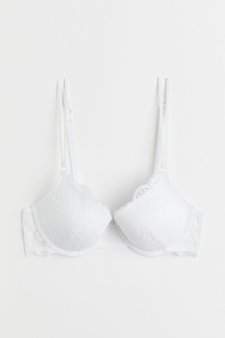 Lace push-up bra