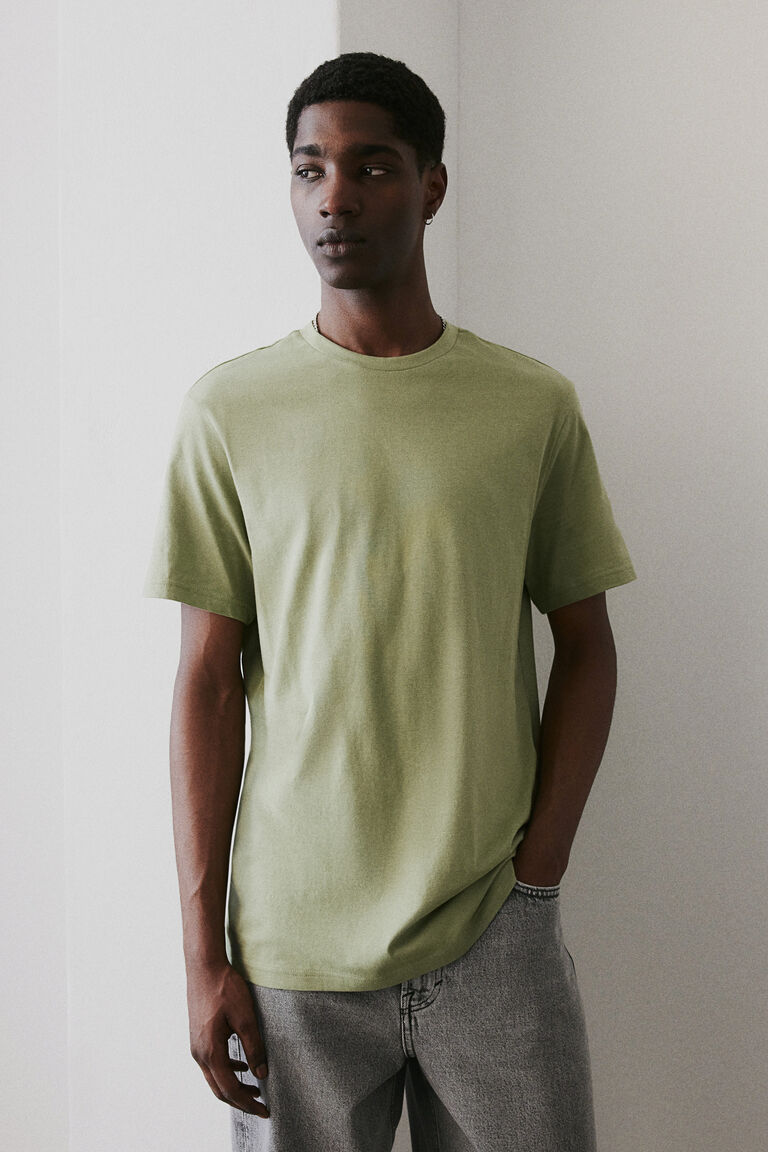 ซื้อ Regular Fit T-shirt ออนไลน์ สำหรับผู้ชาย | H&M Thailand