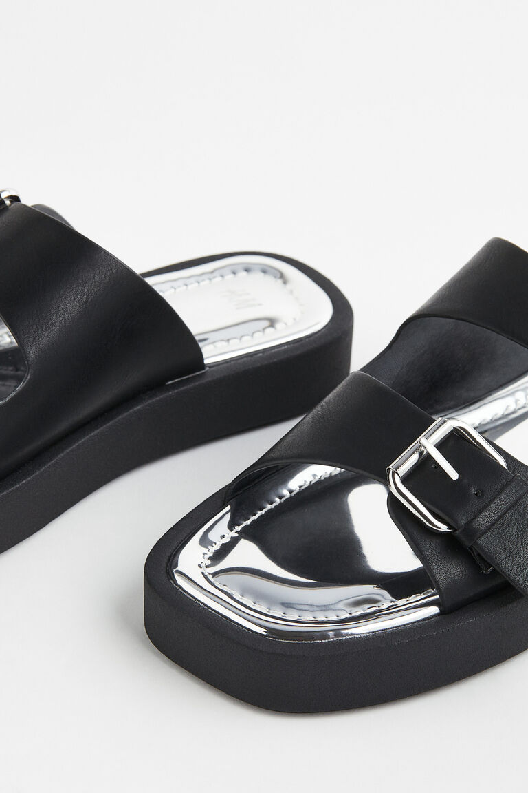 Two-strap mules