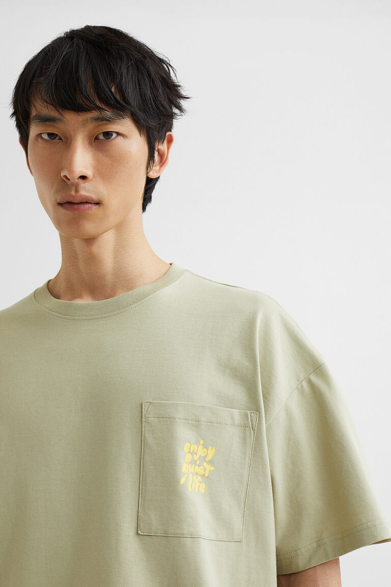 Oversized Fit Cotton T-shirt