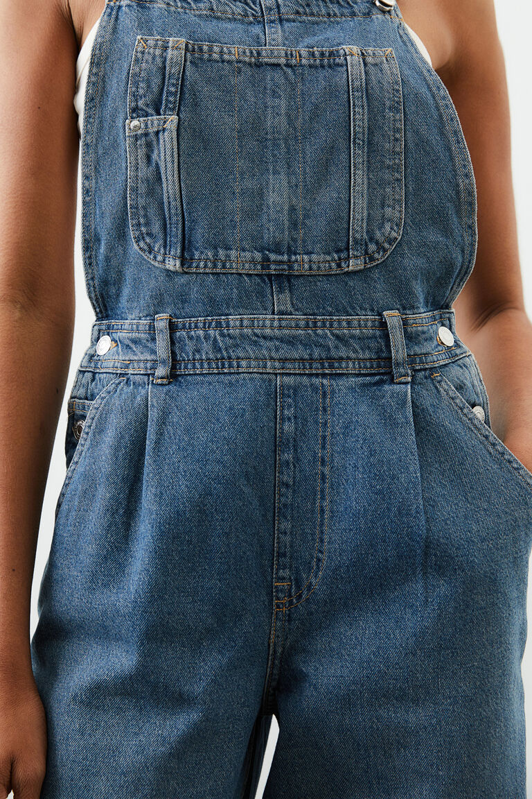 Mom Fit Denim dungarees