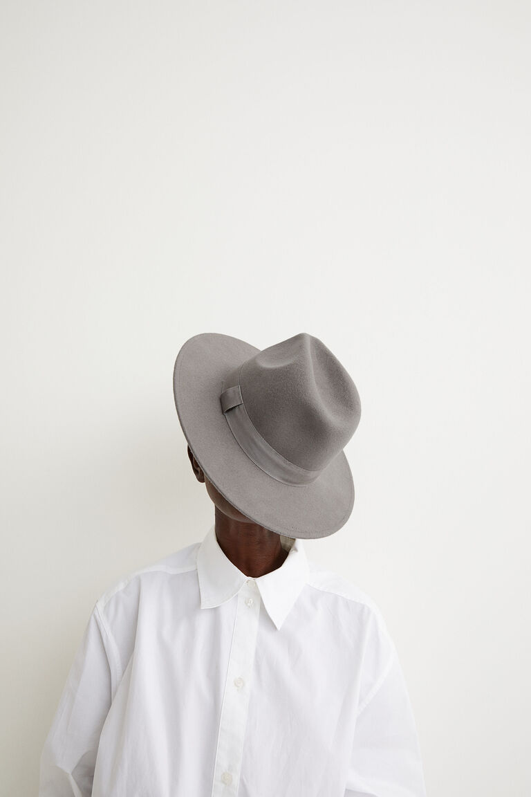 Felted wool hat