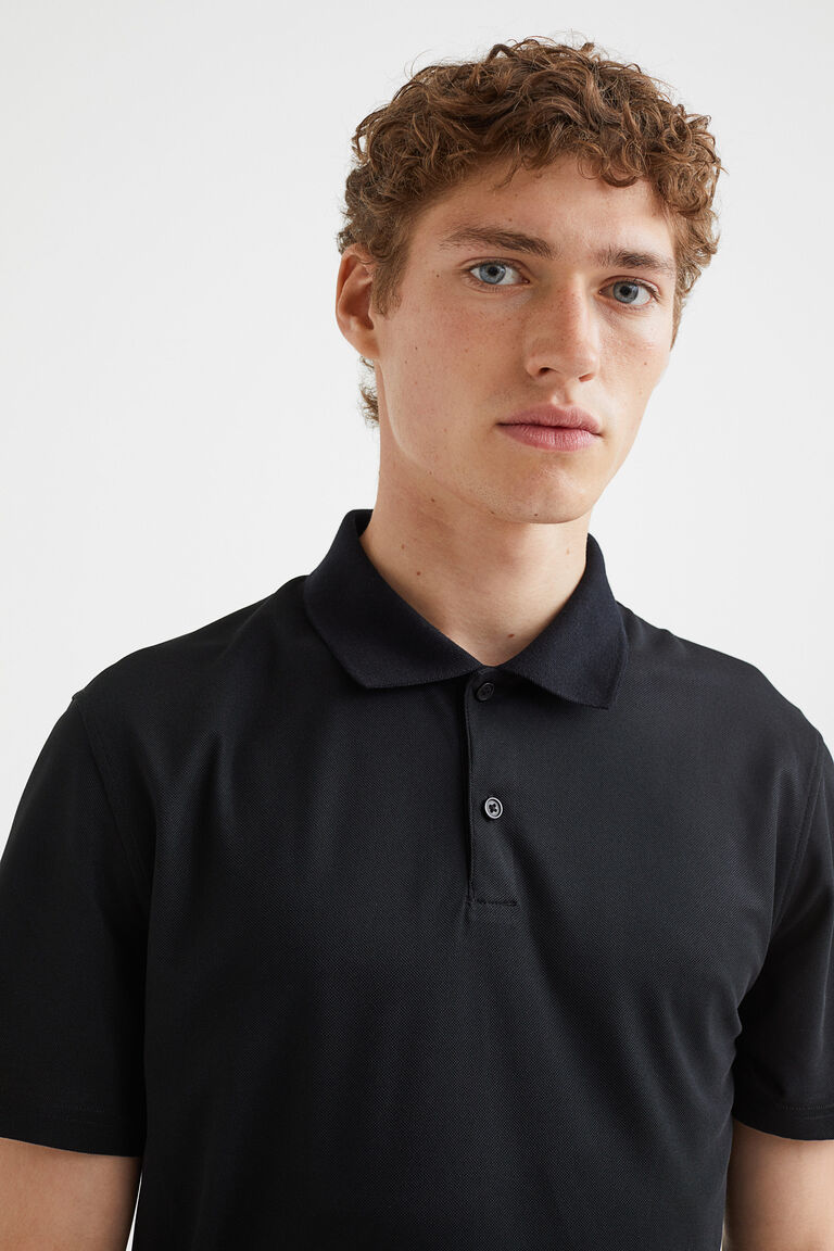 Regular Fit Piqué sports top