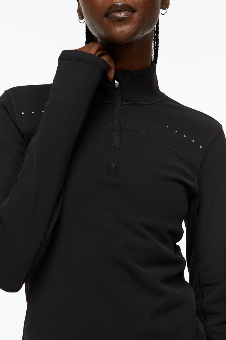 Warm running top in DryMove™