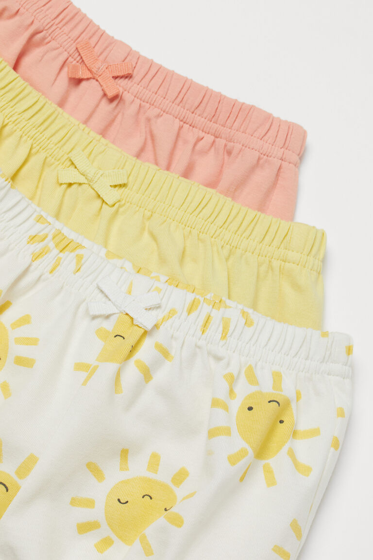3-pack puff pants