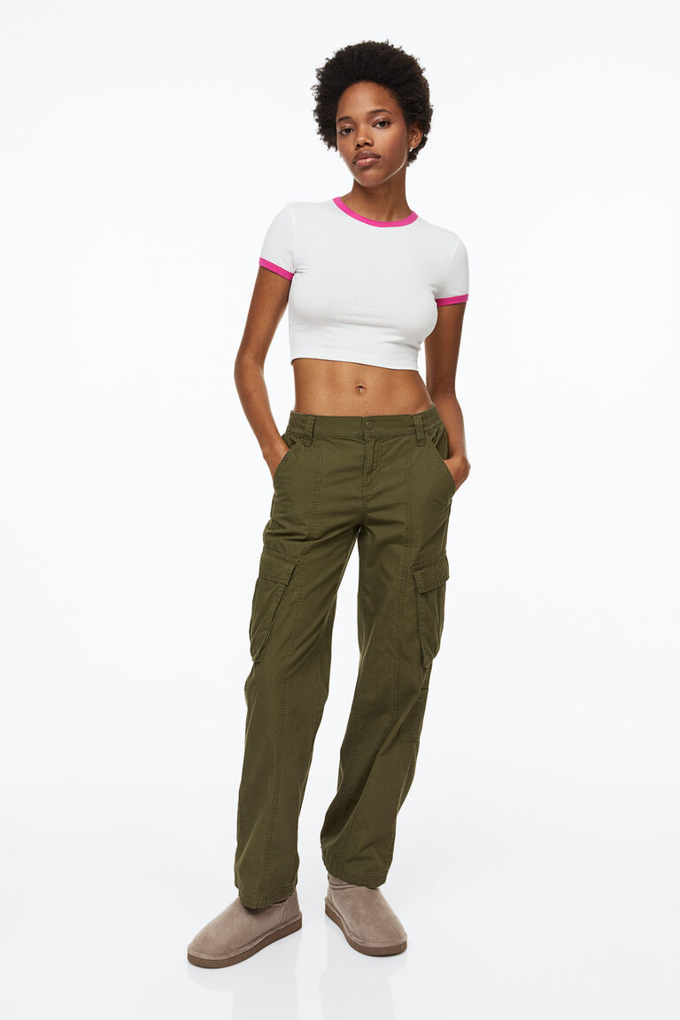 2-pack cropped tops