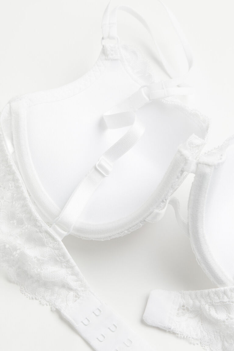 Lace push-up bra