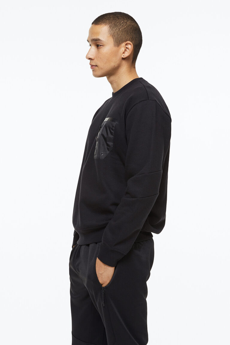 Oversized sports sweatshirt in DryMove™
