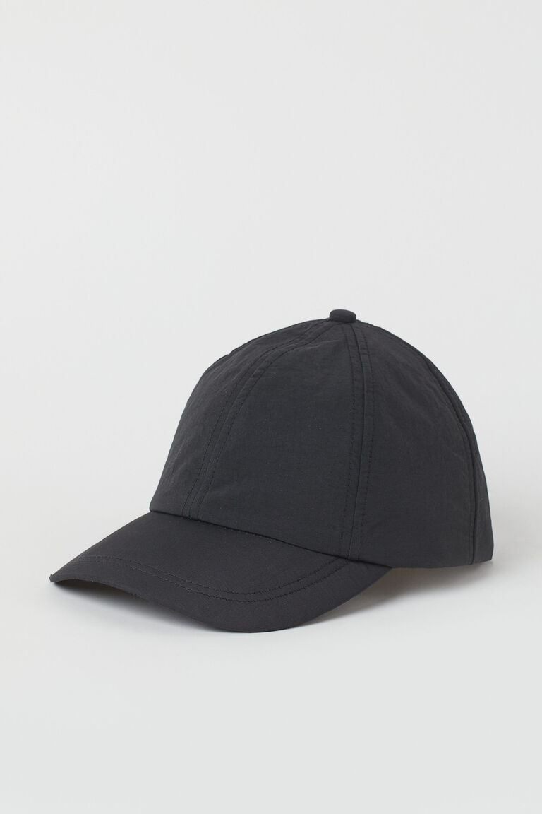Padded nylon cap
