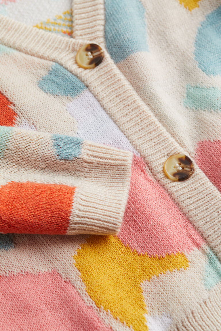 Patterned cardigan