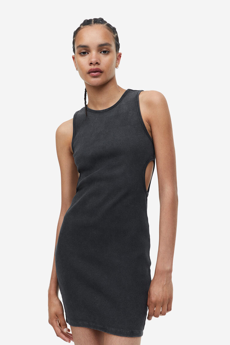Cut-out bodycon dress