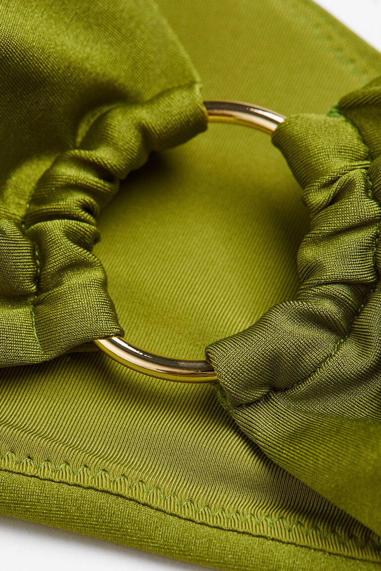 High-leg cut-out swimsuit