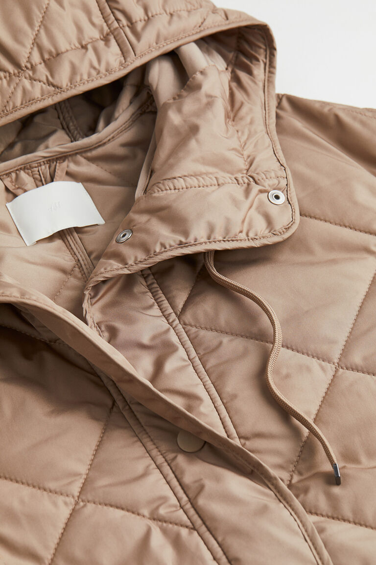 Oversized quilted jacket