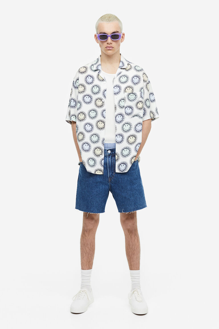 Relaxed Fit Patterned resort shirt