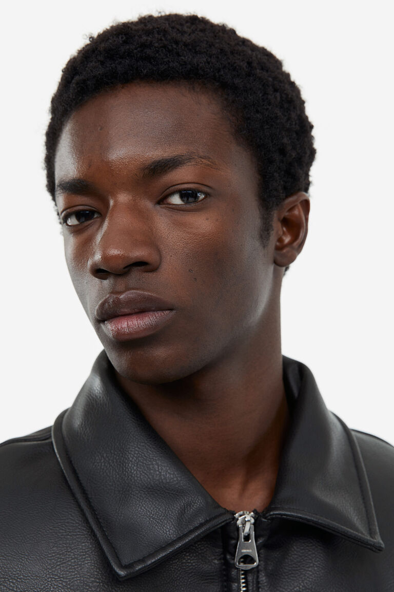 Loose-fit Baseball jacket