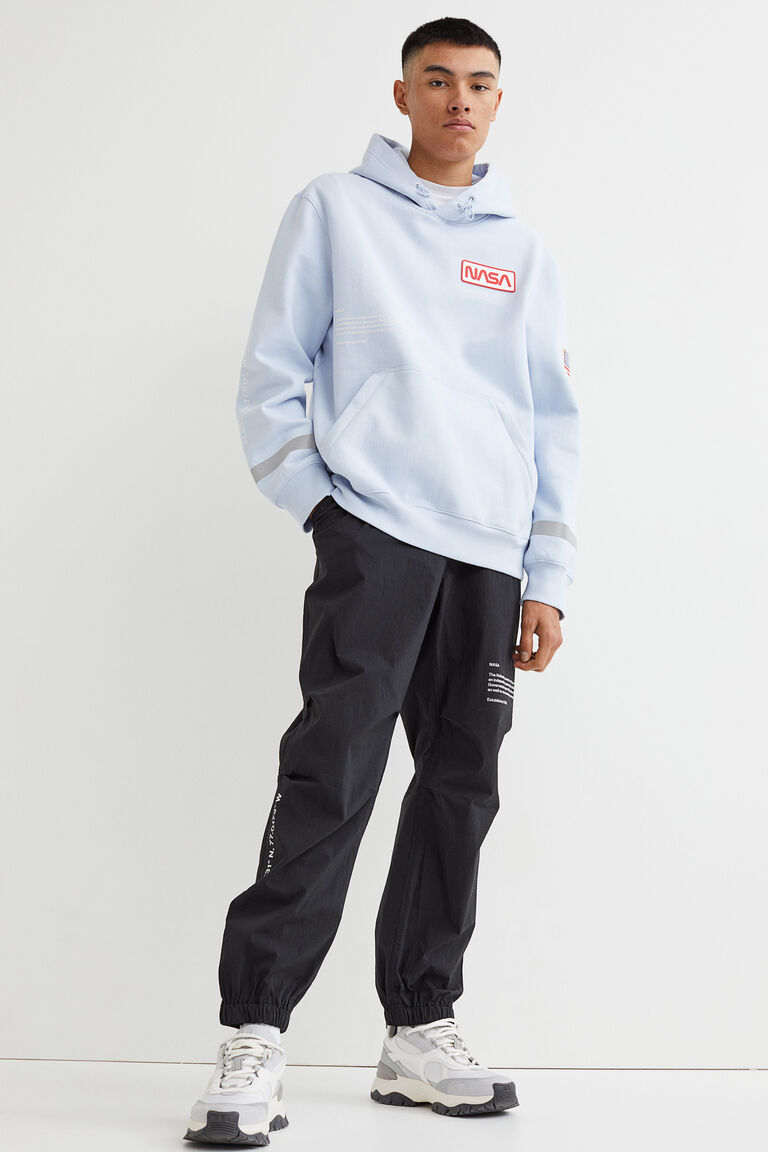 Regular Fit Reflective hoodie
