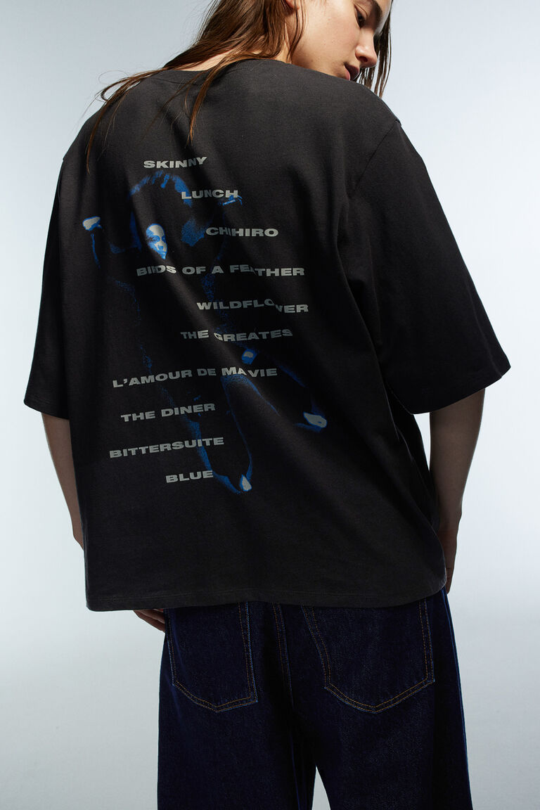 Oversized printed T-shirt
