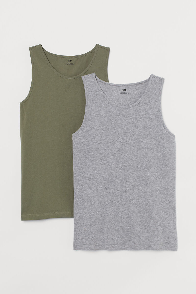 2-pack vest tops Regular Fit