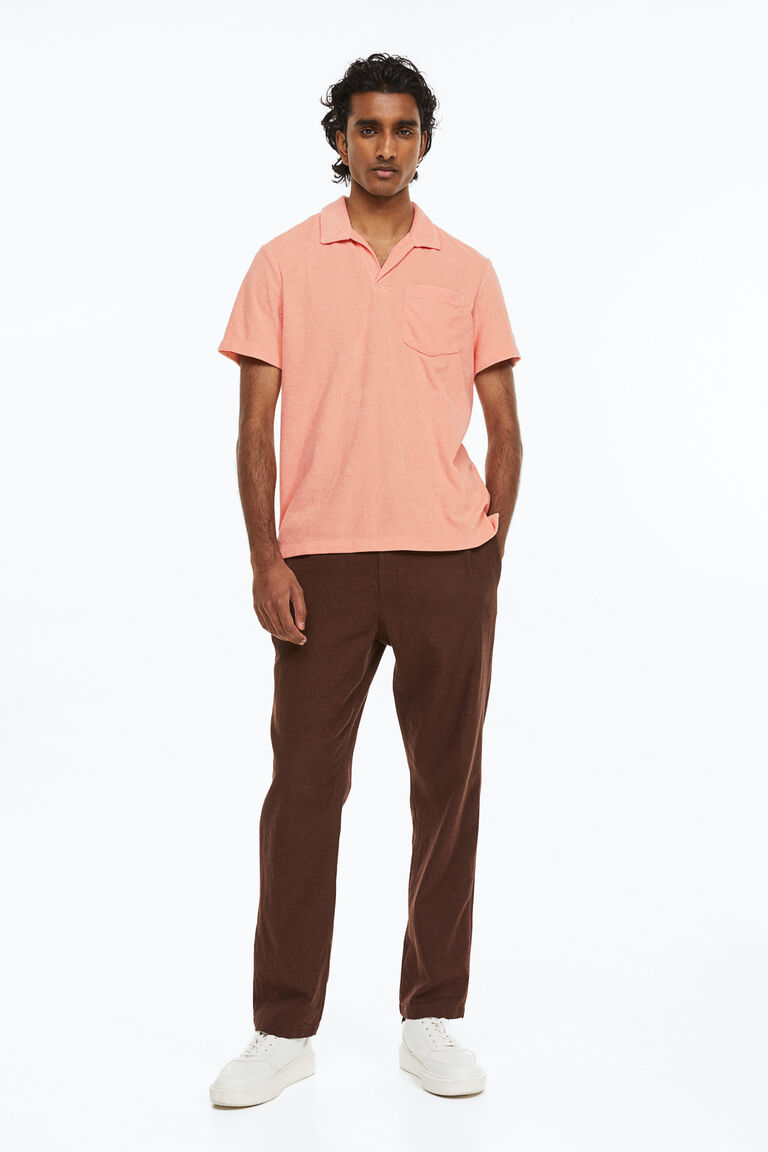 Regular Fit Terry polo shirt