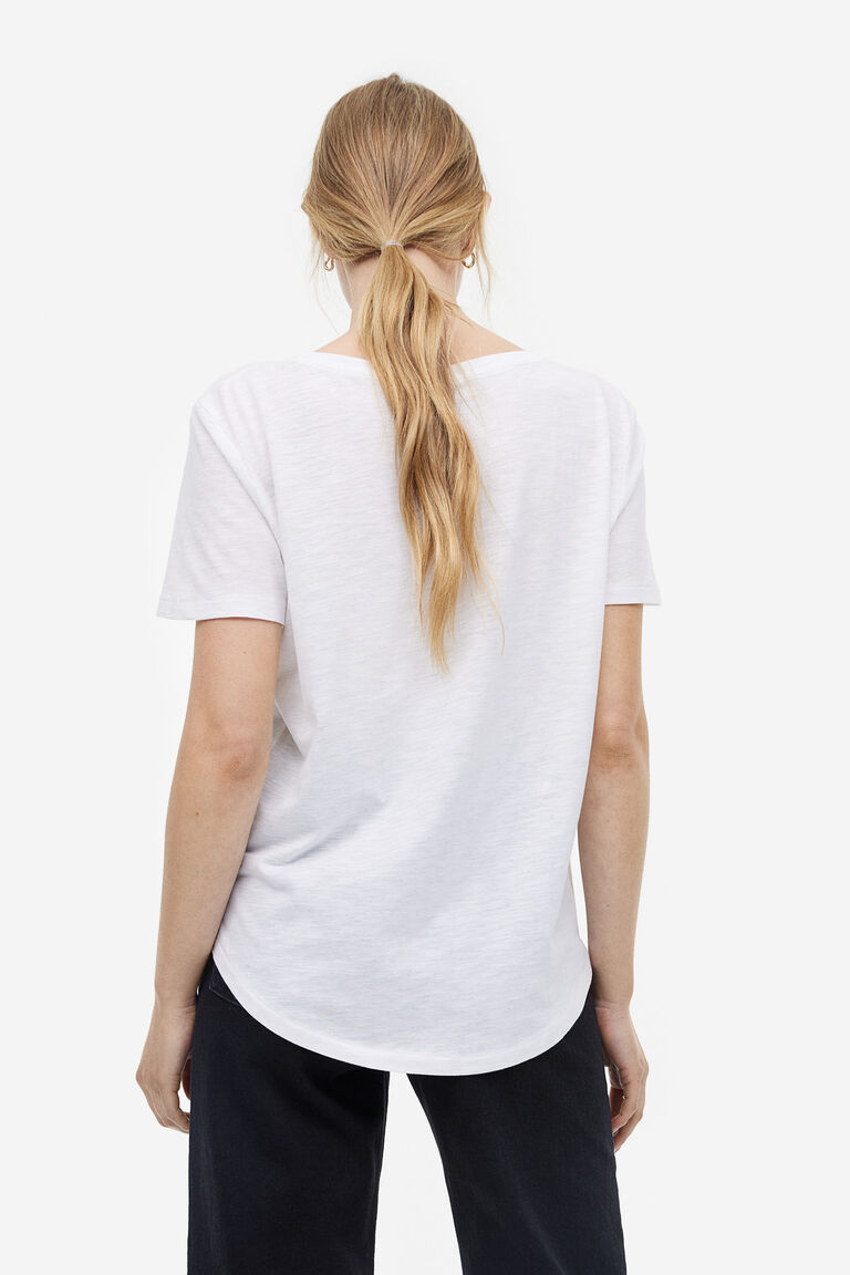 Modal-blend T-shirt