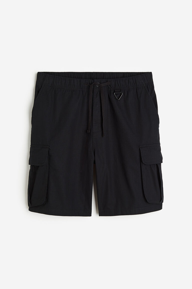 Relaxed Fit Ripstop cargo shorts