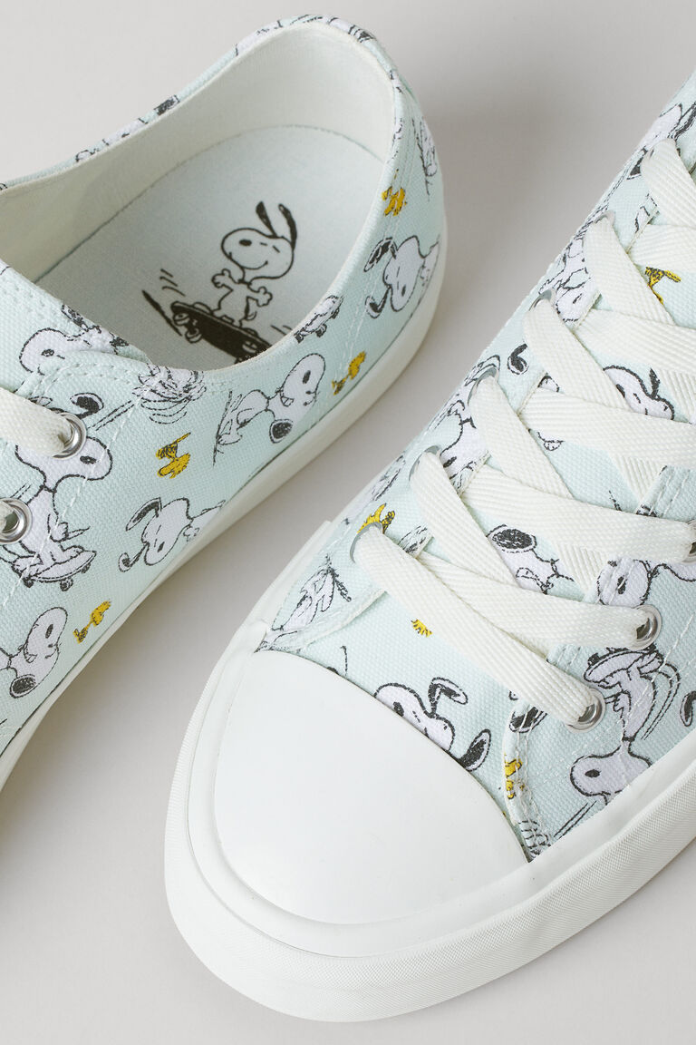 Patterned trainers