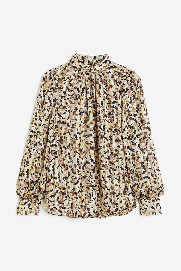Patterned blouse store