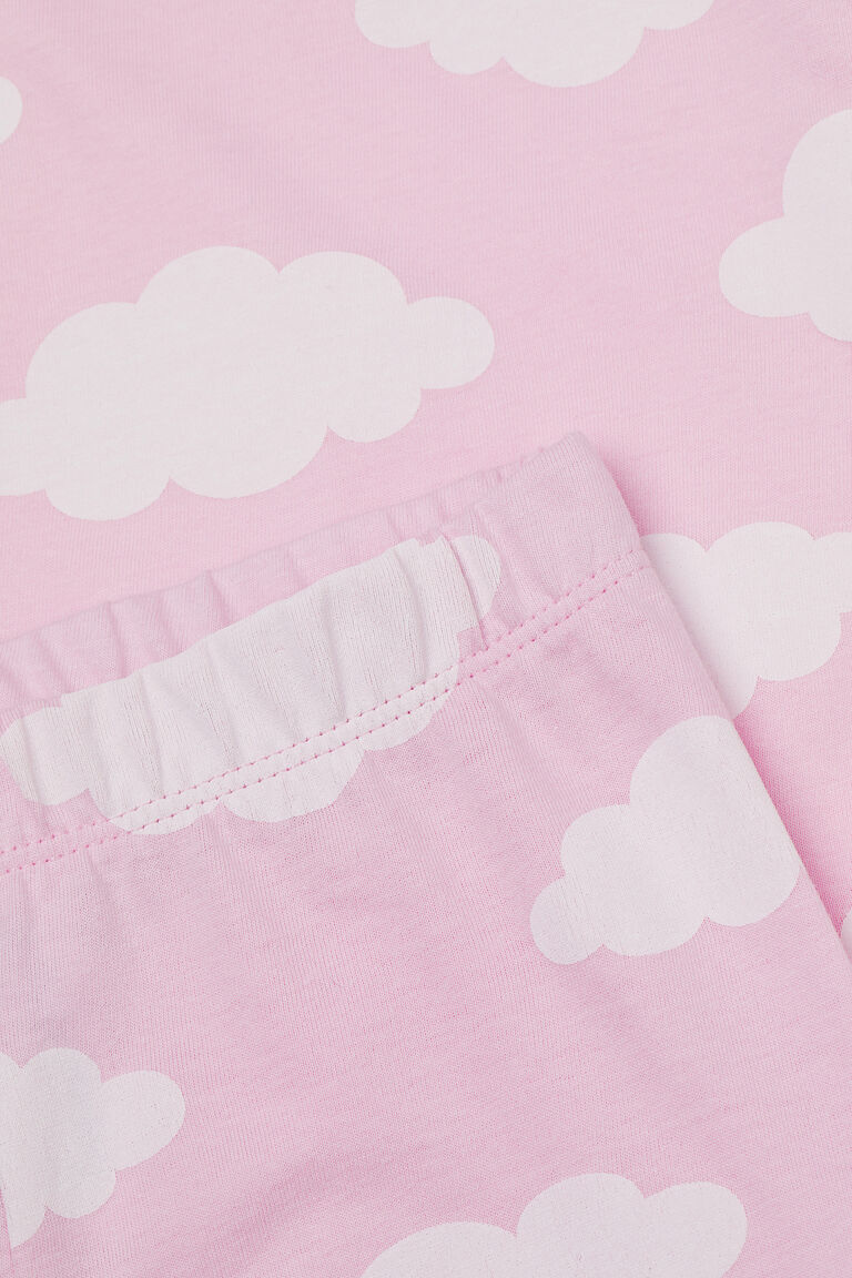 Cotton jersey pyjamas