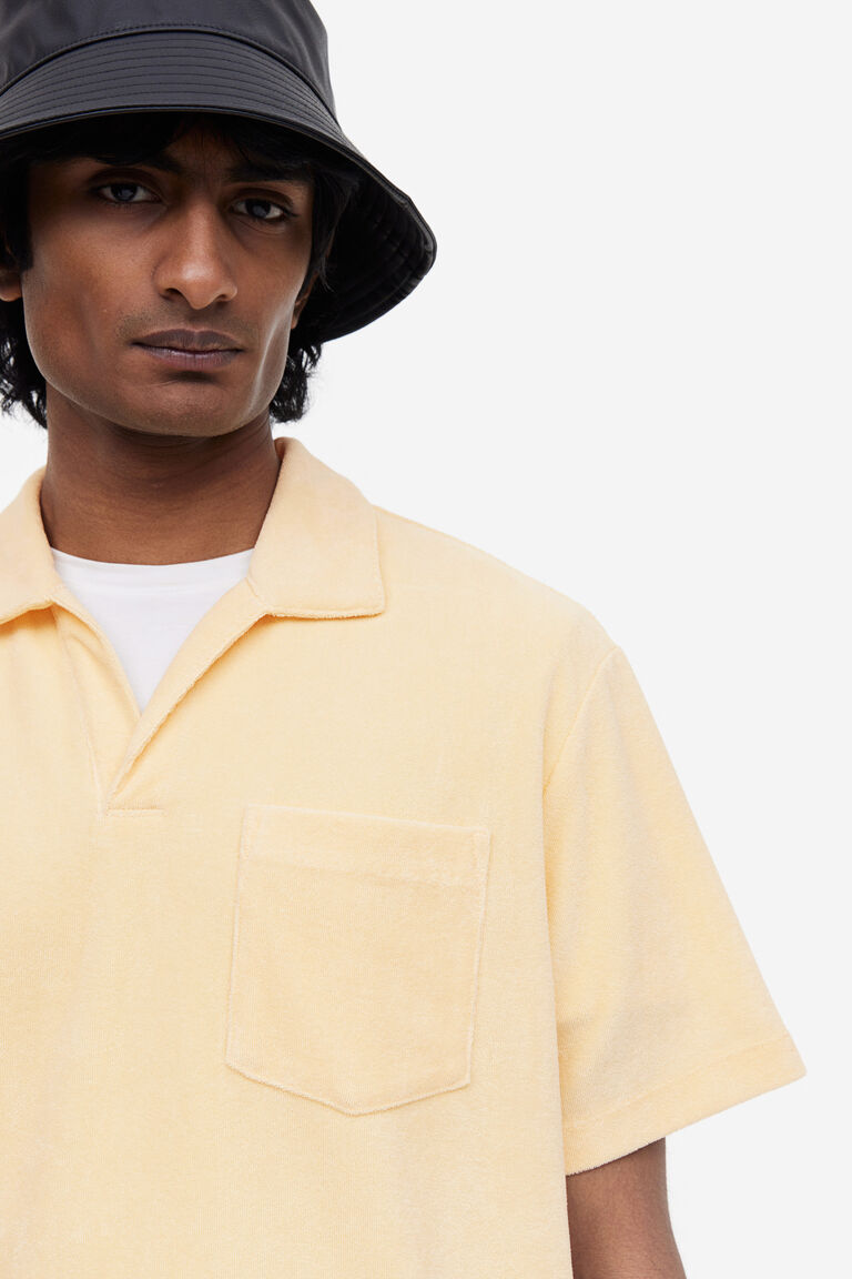 Regular Fit Terry polo shirt