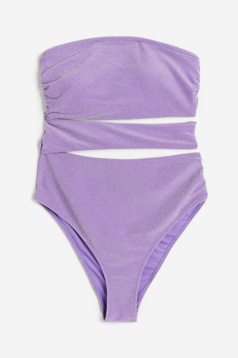 High Leg Cut Out Swimsuit