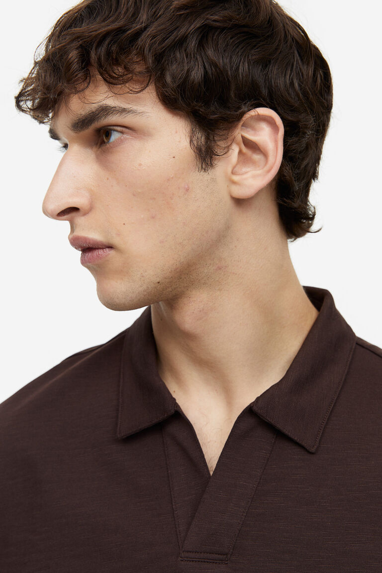 Relaxed Fit Cotton polo shirt