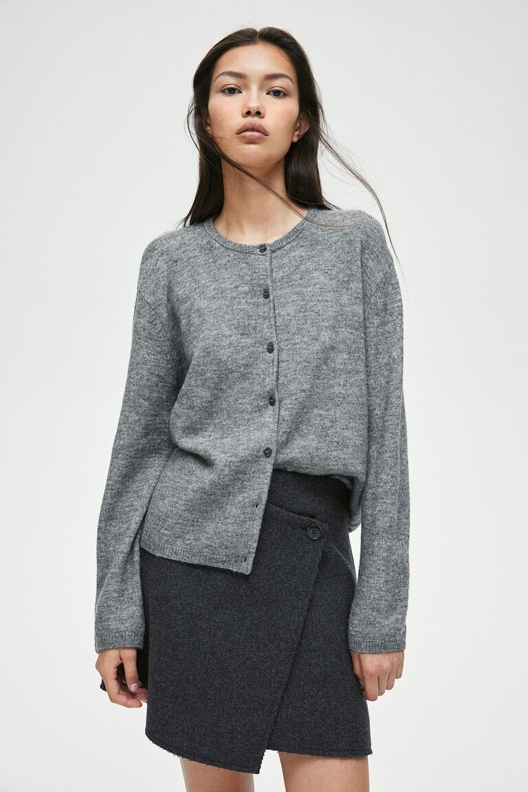 Loose-fit cardigan