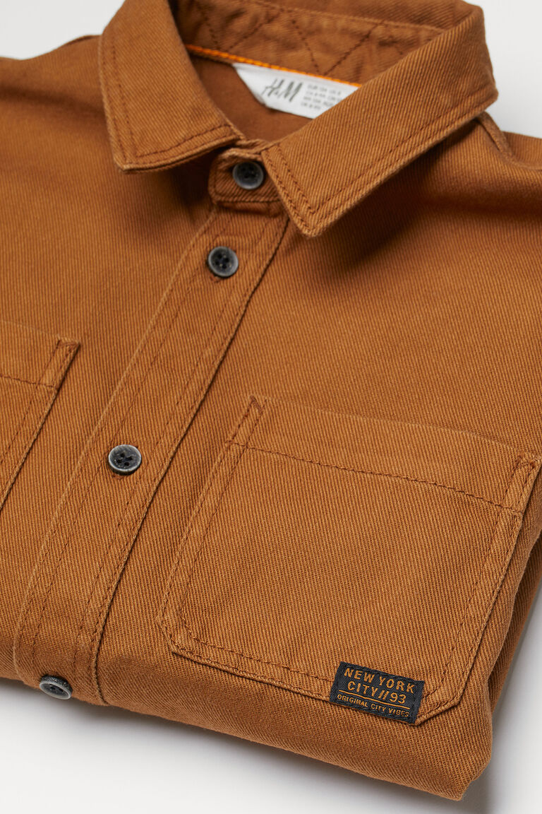 Cotton utility shirt