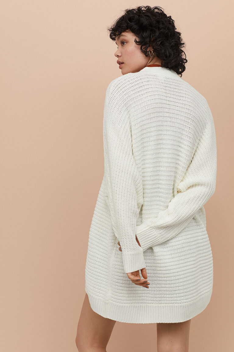 Ribbed cardigan