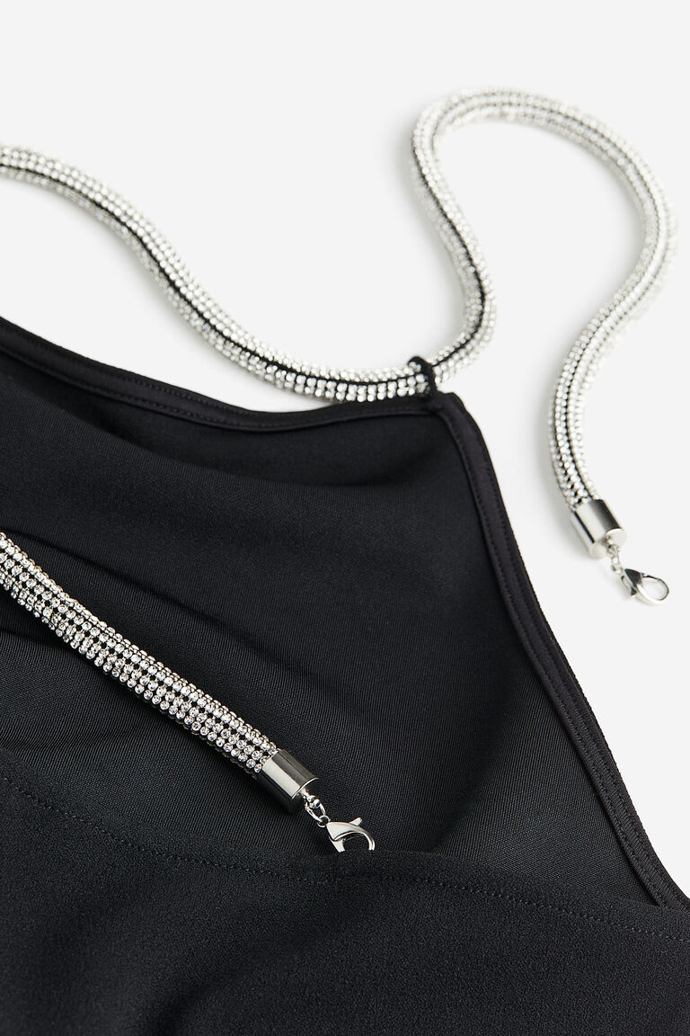 Rhinestone-strap body