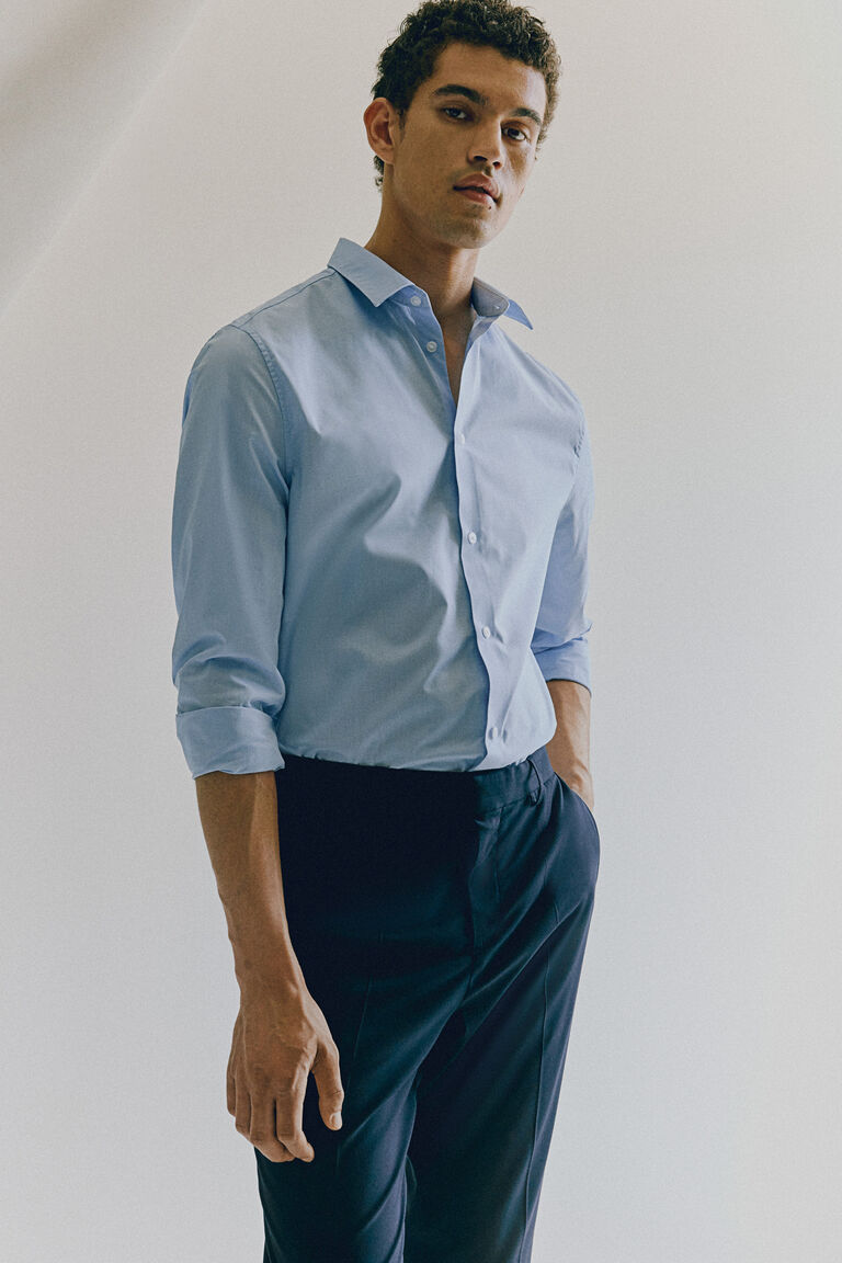 Slim Fit Easy-iron shirt