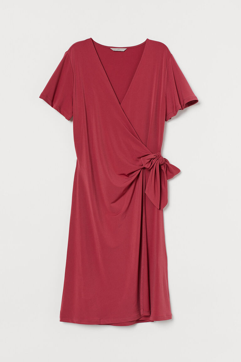 Jersey wrap dress