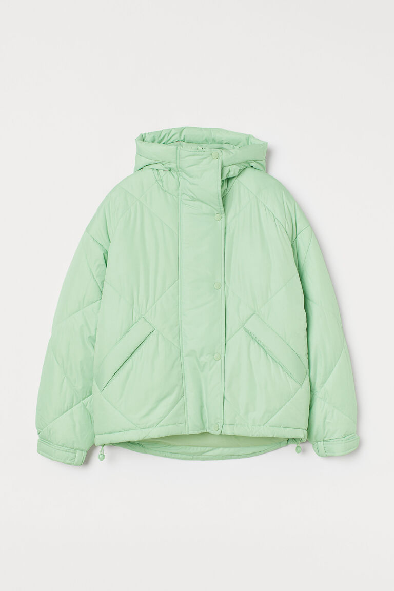 Quilted puffer jacket