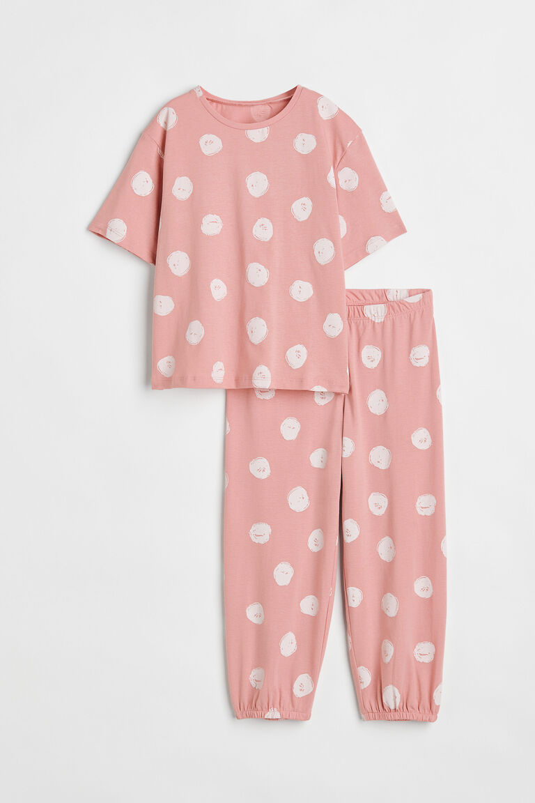 Cotton jersey pyjamas