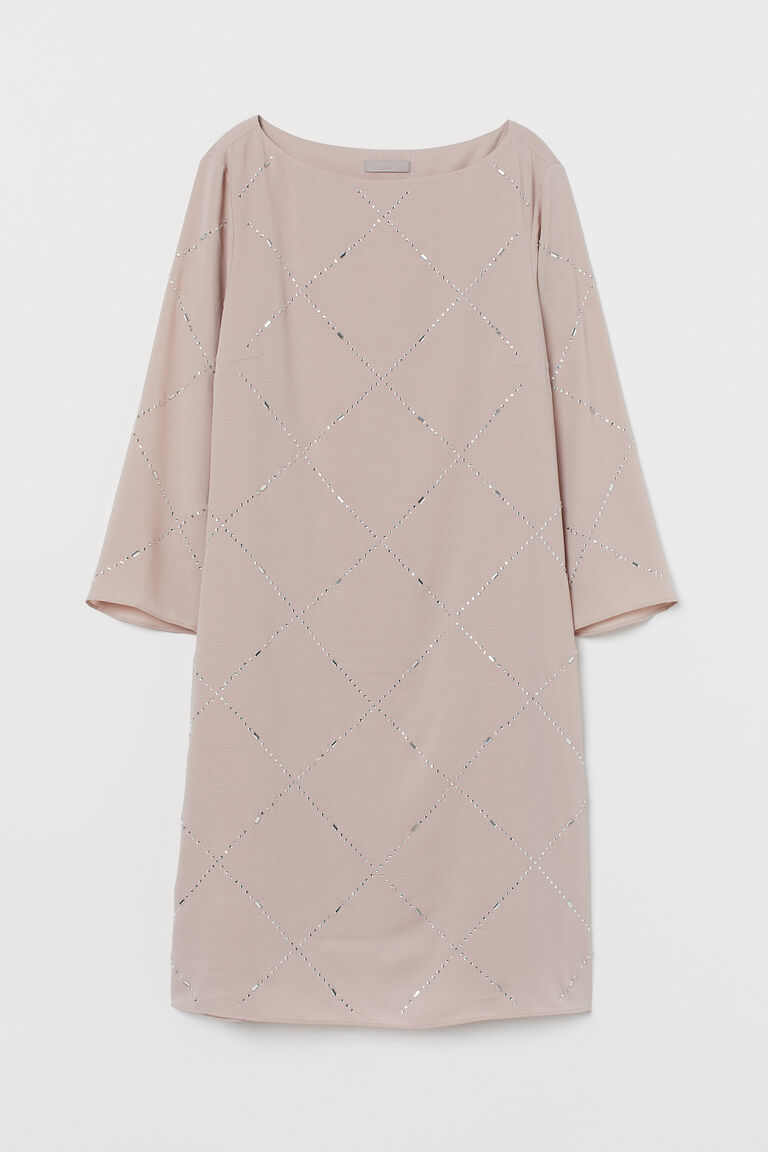 Dress with sparkly stones