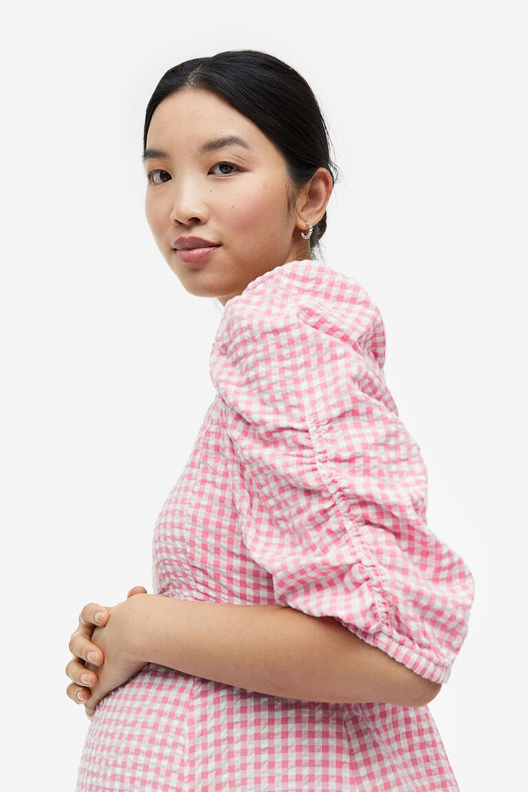 Mama Puff Sleeved Dress