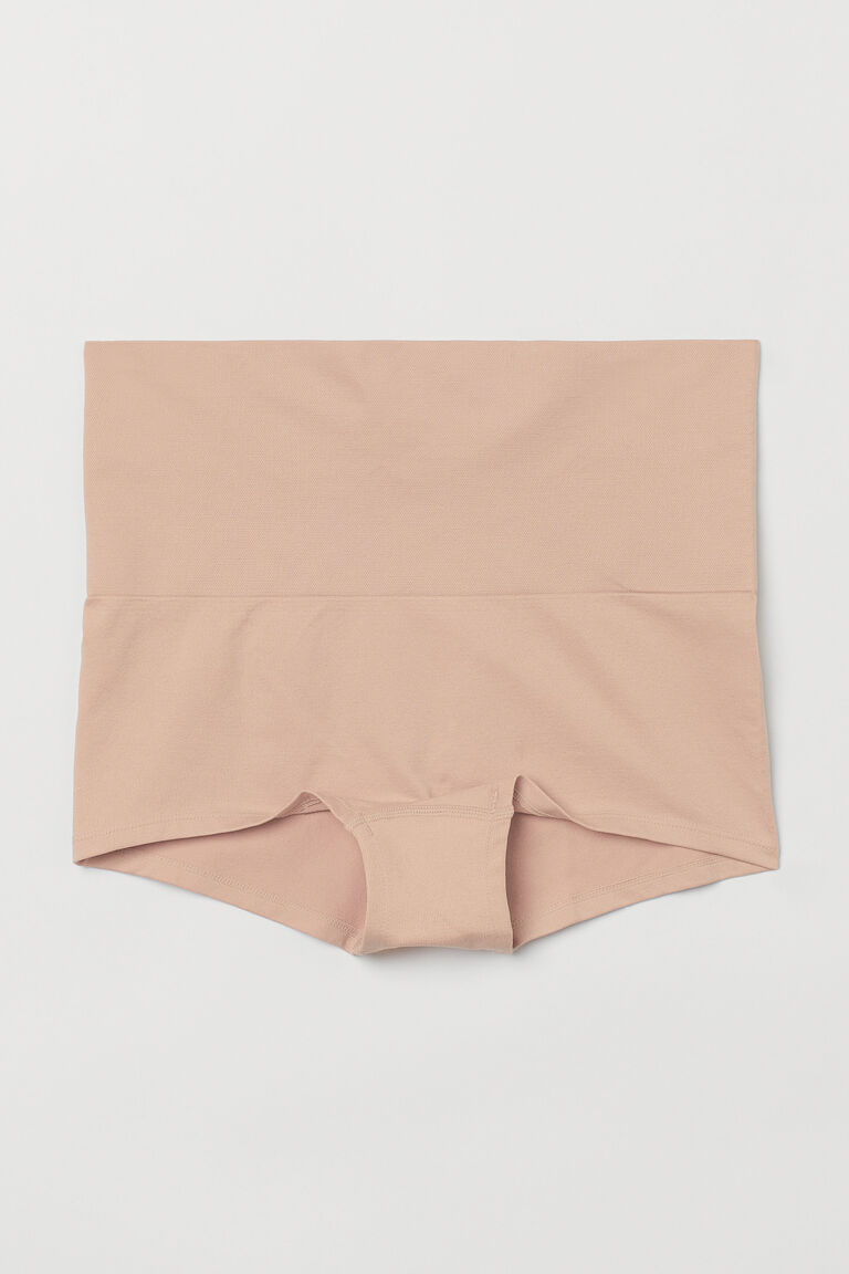 Firm shaping shortie briefs