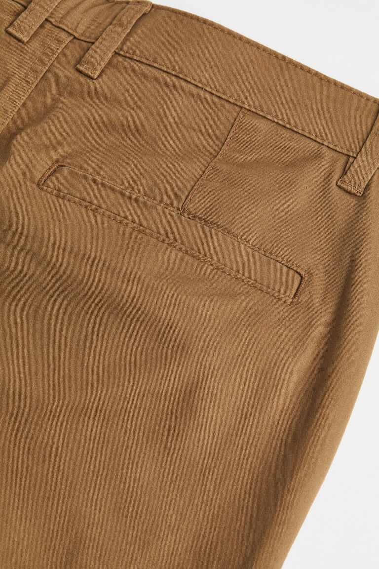 Regular Fit Cotton chino shorts