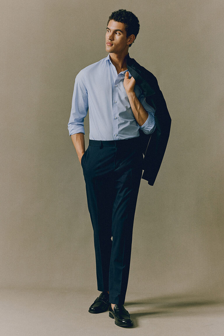 Slim Fit Easy-iron shirt