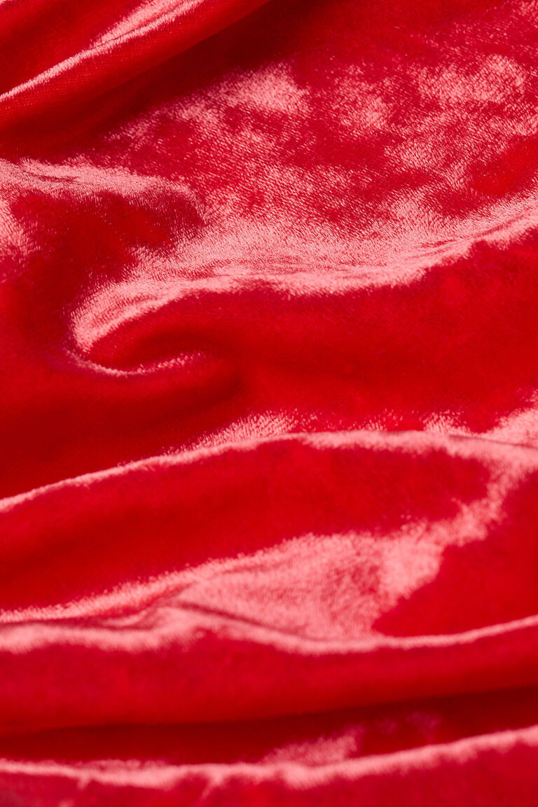 Velour dress
