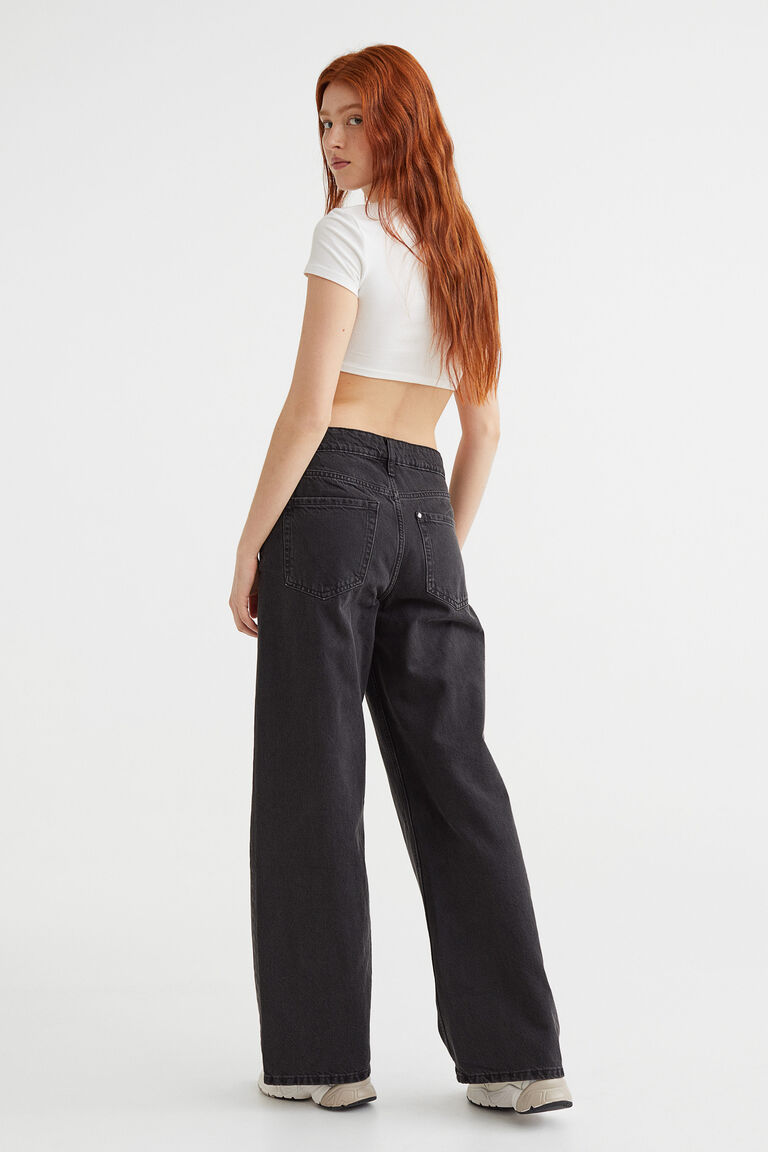 Wide Low Jeans